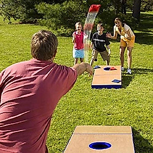 Prextex 12 Pack Nylon Bean Bags - Fun Sports Outdoor Family Games - Bean Bag Toss - Carnival Toy - Bean Bag Toss Game - Small Bean Bags for Kids - Bean Bags for Cornhole - Mini Bean Bags for Tossing