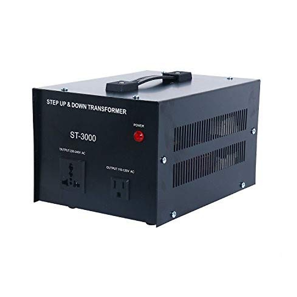 Yaeccc Voltage Converter Transformer, Step Up/Down (220V to 110V, 110V to 220V) - Efficient Power Conversion for International Travel and Home Use (3000W)