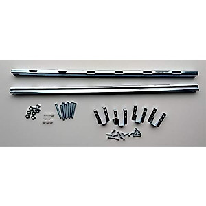 Vance Industries QN23UM 23" Universal Undermount Sink Installation Kit,Silver