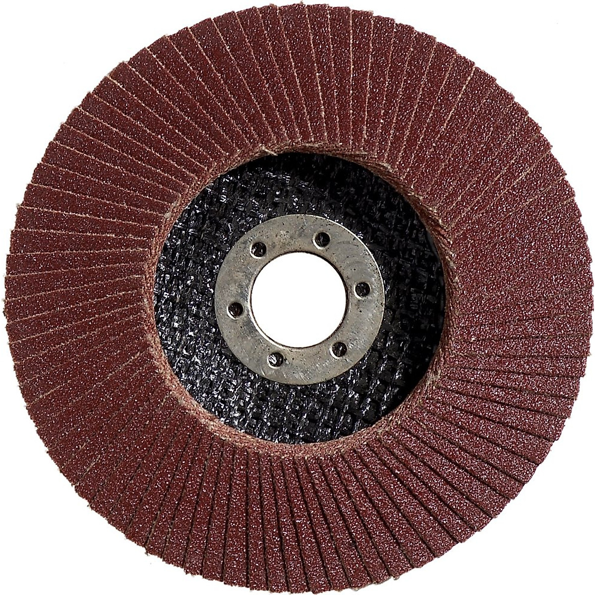 Bosch 2608603657 Angulated K60 Flap Disc for Metal, 0 V, Black/Red, 125 mm