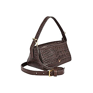 Hidesign Women's Leather Multi-Purpose Micro Crossbody Bag/Satchel
