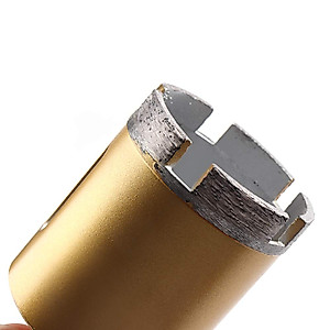 SI FANG 2 inch Diamond Hole Saw Drill Core Bits Cutter Tool Heavy Duty Wet and Dry Use for Brick, Concrete Block, Masonry