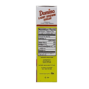 Domino Light Brown Sugar 1 Lb 2 Pack