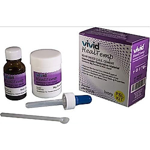 Vivid HealTemp - Polymer Reinforced Zinc Oxide/Eugenol - Zoe Cement P&L Kit