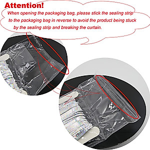 White Fringe Backdrop Curtain for White Party Decorations -6.5x6.5ft, Pack of 2 | LILF White Curtain Backdrop Tinsel Streamers for Birthday Bridal Baby Shower Graduation Euphoria Photobooth Props