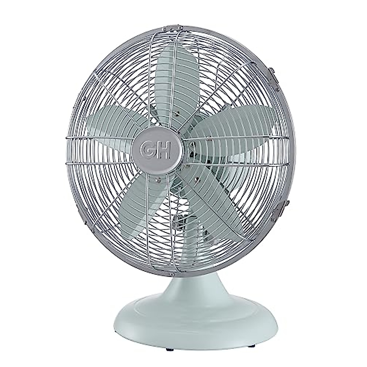 Good Housekeeping All-Metal 12" Retro Table Fan, Breezewave
