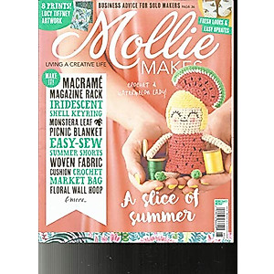 MOLLIE MAKES MAGAZINE, ISSUE,95 (Please note : No any kind of free gifts or kits or pattern not include with this magazine. Just the magazine only.)
