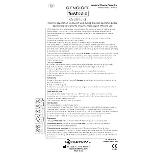 Gengigel First Aid Hyaluronic Acid Oral Fluid 50ml
