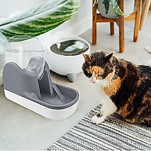 Lydia's Deal Automatic Pet Water Dispenser 1 Gallon Cat and Dog Gravity Feeder,Waterer Dispenser Pet Water Bowl for Small Medium Large Pets Puppy