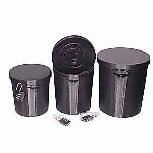 Brilliant Sweet Safe 3.0 Biggest Pint + Handmade Quart + Tub - Ice Cream Combination Lock & Safety Container! - Truly Functional