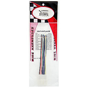 Harmony Audio Compatible with 2007-2011 Nissan Versa HA-707552 Factory Stereo to Aftermarket Radio Harness Adapter