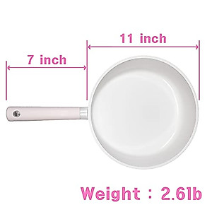 SCSP - SUI Ceramic Non-Stick Frying Pan 11Inch/Made In Korea/5 - Layer Coating/IH Induction and all heat sources available