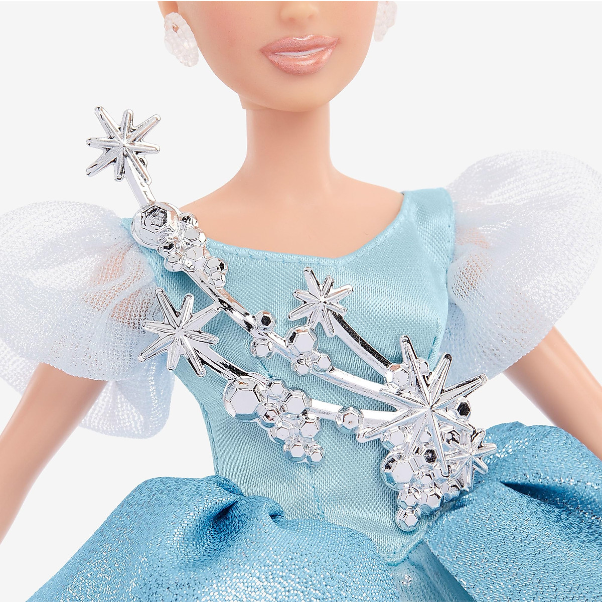 Mattel Disney Toys, Collector Cinderella Doll to Celebrate Disney 100 Years of Wonder, Inspired by Disney Movie, Gifts for Kids and Collectors