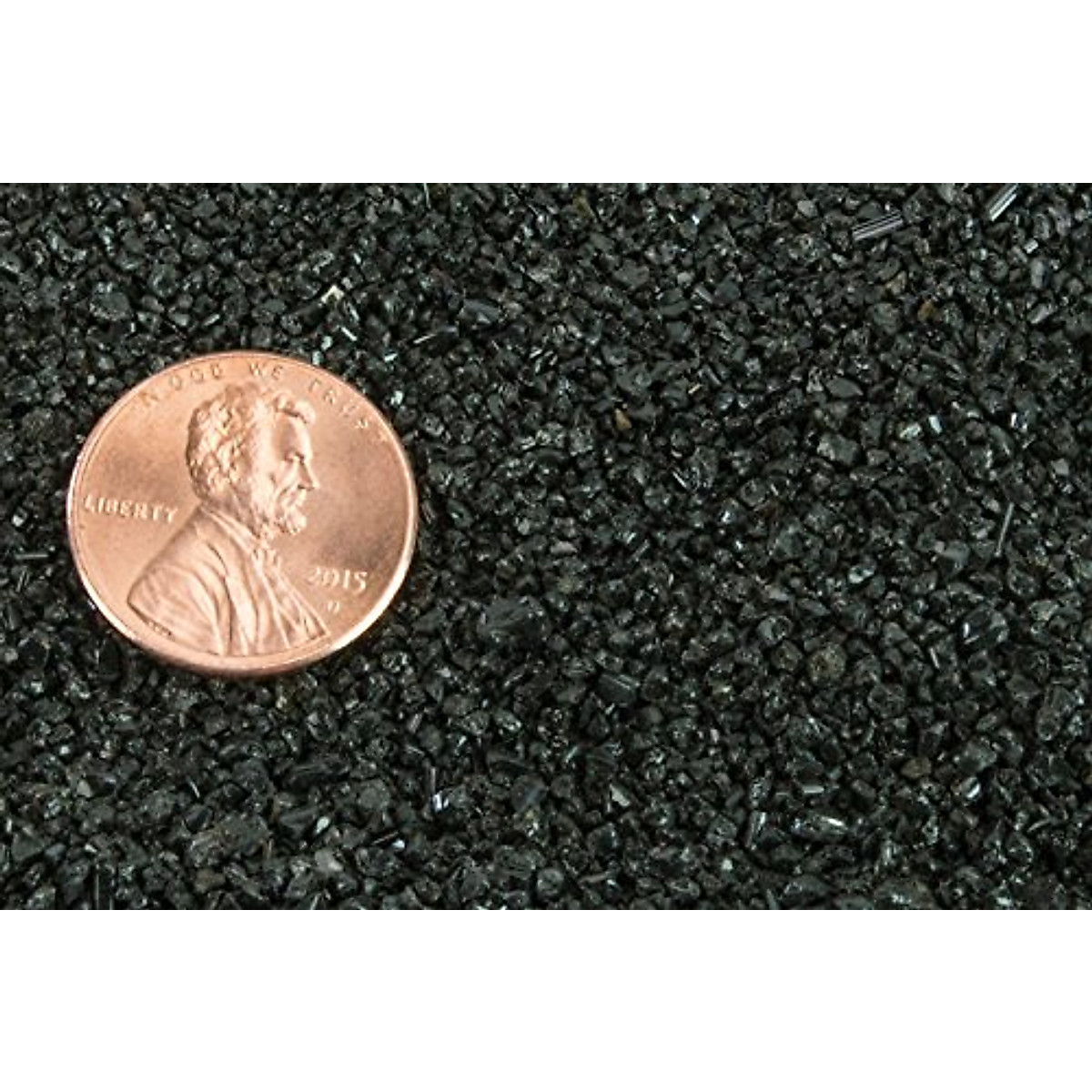 BLACK BEAUTY Abrasive Blast Media Fine Abrasive 20/40 Mesh Size for use in Sandblast Cabinet - 50 LBS