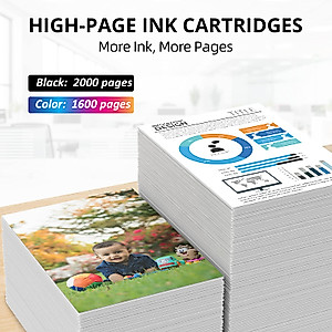 FASTINK Compatible HP 952XL 952 XL Ink Cartridges Combo Pack Replacement for HP OfficeJet Pro 8710 Printer Ink Cartridges 7740 8210 8702 8715 8725 Printers Ink Cartridges