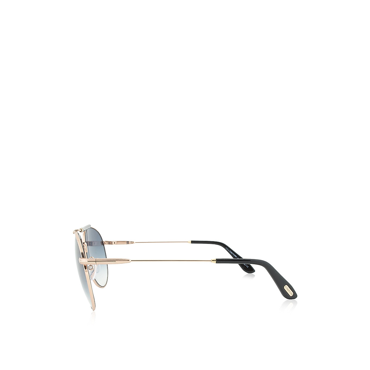 Tom Ford Women's TF0338 Sunglasses, Rose Gold/Black