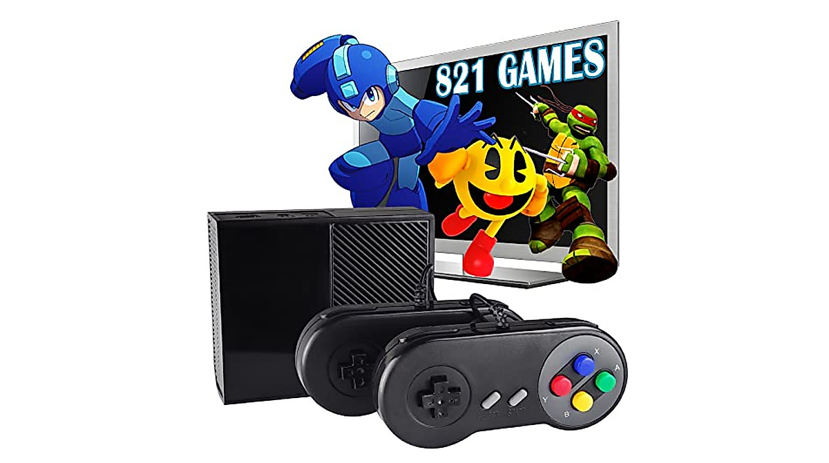 Fadist Retro Game Console - 821 Classic NES Games, 4K HDMI