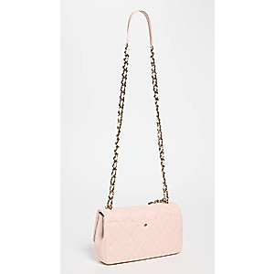 CHANEL Women's Pre-Loved Pink Lambskin Half Flap 9" Bag, Pink, One Size