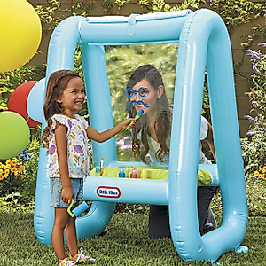 Little Tikes® 3-in-1 Paint & Play Backyard Easel Inflatable Outdoor Art with Accessories for Kids, Children, Boys & Girls 3+ Years