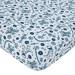 Disney Toy Story Color Crazy, to Infinity and Beyond Woody, Buzz Lightyear, Slinky Dog, and Rex 3 Piece Nursery Crib Bedding Set - Comforter, Fitted Crib Sheet, and Crib Skirt