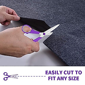 Scissors, 8.5" Scissors All Purpose Comfort Grip Stainless Steel Sharp Scissors for Office School Home Supplies, Right/Left Handed, 6 Piece Set