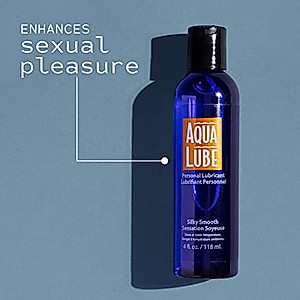 Aqua Lube Personal Lubricant Water Based, Clear, 4 fl oz
