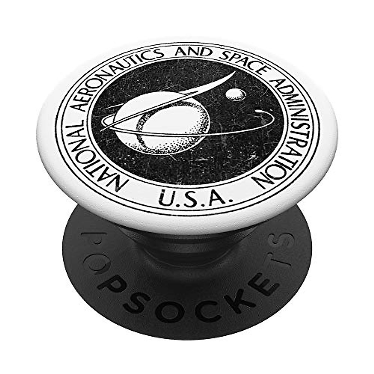 NASA Vintage Logo PopSockets PopGrip: Swappable Grip for Phones & Tablets