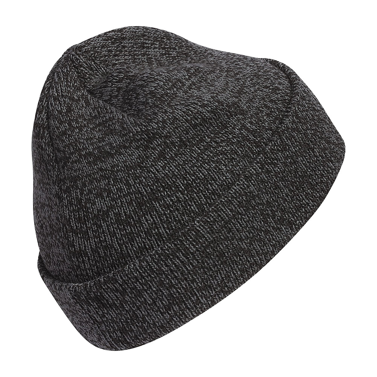 adidas Men's Team Issue Fold Beanie, Discontinued, Black-Onix Grey/White F23, One Size