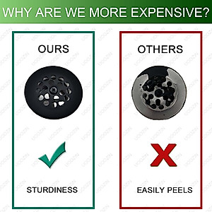 Trip Lever Trim kit for Bathtub Drain Stopper with Bath tub Overflow Cover Two Hole faceplate Replacement Strainer and Screw Matte Black