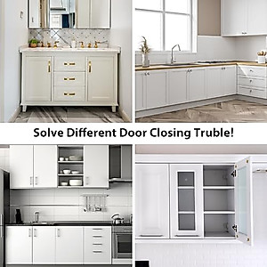 Cabinet Magnets Jiayi 12 Pack Magnetic Door Catch Stainless Steel Kitchen Cabinet Magnetic Catch Drawer Magnet for Cabinet Door Cupboard Magnetic Closures for Cabinet Magnetic Latches Cabinet Closer