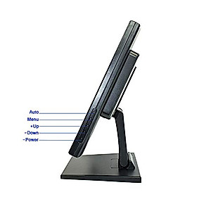 XIANXUS USB VGA Touch Screen LED Monitor POS Stand Restaurant Pub Karaok Retail 15 inch