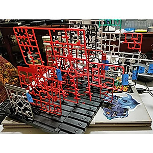 POMER Gundam Model Pieces Shelves Tool Stand Holder Rack,11.4x7.5inch Plastic Tool Drawer Storage Container for Aciton Figures Model Making Accessories DIY(1 PCS)