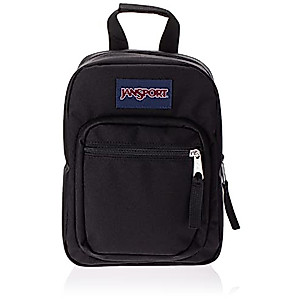 JanSport Big Break Insulated Lunch Bag - Small Soft-Sided Cooler Ideal for Class, Work, or Meal Prep, Black