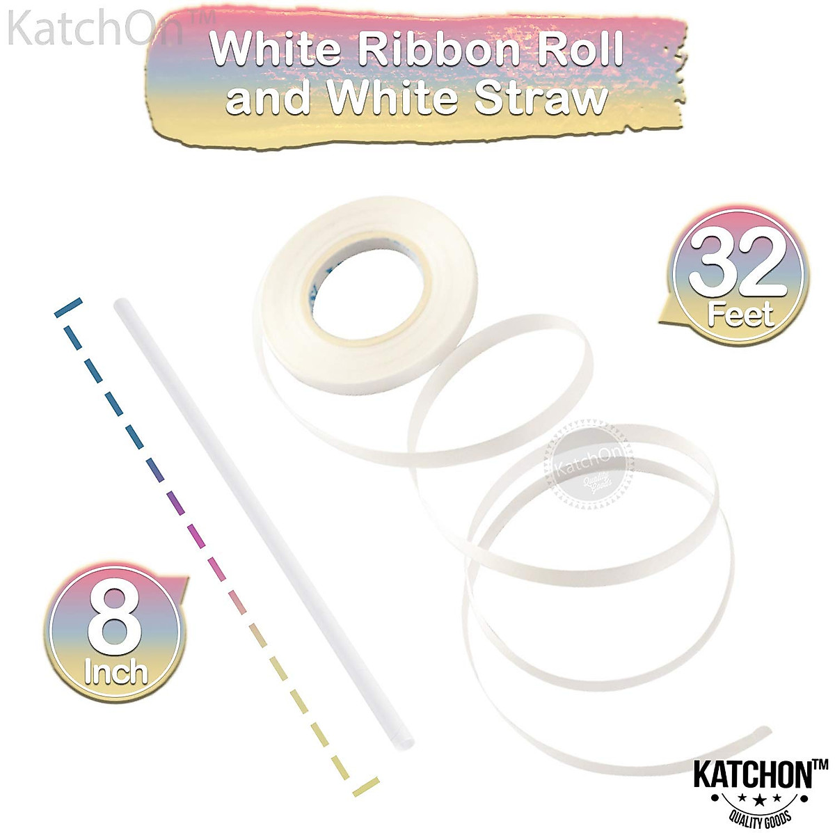 KatchOn, Giant, Rainbow 4 Balloon Number - 40 Inch | Number 4 Balloon, Unicorn 4 Birthday Decorations | Number Four Balloon, Unicorn Rainbow 4th Birthday Decorations | Mermaid Birthday Decorations