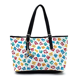 Loungefly: Disney 65th - Disneyland Attractions Tote Bag