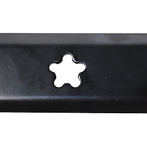 USA Mower Blades (6 AYP380BP High Lift Blade Fits AYP Craftsman Husqvarna 156468 532137380 917137380MS 917137380P Length 17 3/8in. Width 2 1/4in. Thickness .150in. Center Hole 5 PT ST 50in. Deck