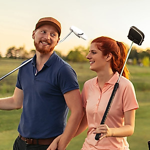 Big Teeth Center Shaft Putter Cover Square Mallet Headcover Golf Club Protector for High MOI Big Size Equipment Model Tour Taylormade Rossa Monza Spider Cleveland Huntington Beach #6