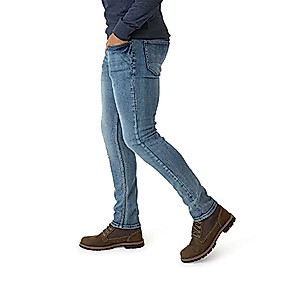 IZOD Men's Jeans - Slim Fit Comfort Stretch Denim Jeans for Men, Size 34X30, Nautical Blue
