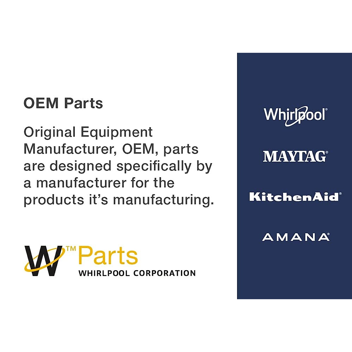 Whirlpool WPW10312300 OEM SxS Refrigerator Ice Container Assembly