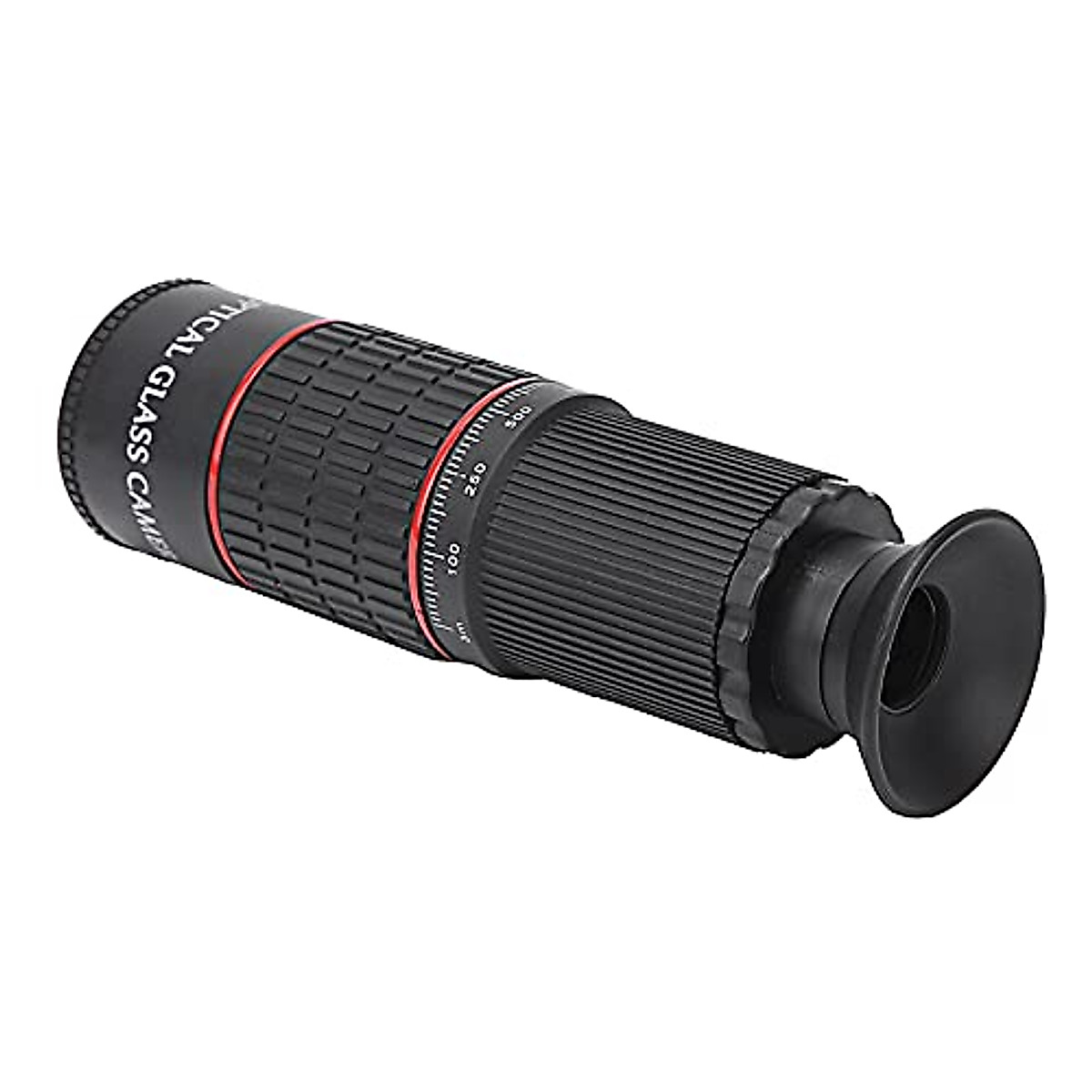 Mobile Phone Telescope, 20X Telephoto Zoom Lens, HD Optical Glass Cell Phone Monocular for Game Wildlife Watch Remote Photography Forestry, Easy to use