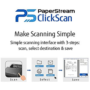 Fujitsu SP-1130Ne Easy-to-Use Color Duplex Document Scanner with Automatic Document Feeder (ADF) and Twain Driver