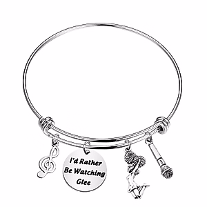 ENSIANTH Musical Comedy TV Show Inspired Gift Glee Lover Gift Glee Fans Gift I'd Rather Be Watching Glee (Watching Glee)