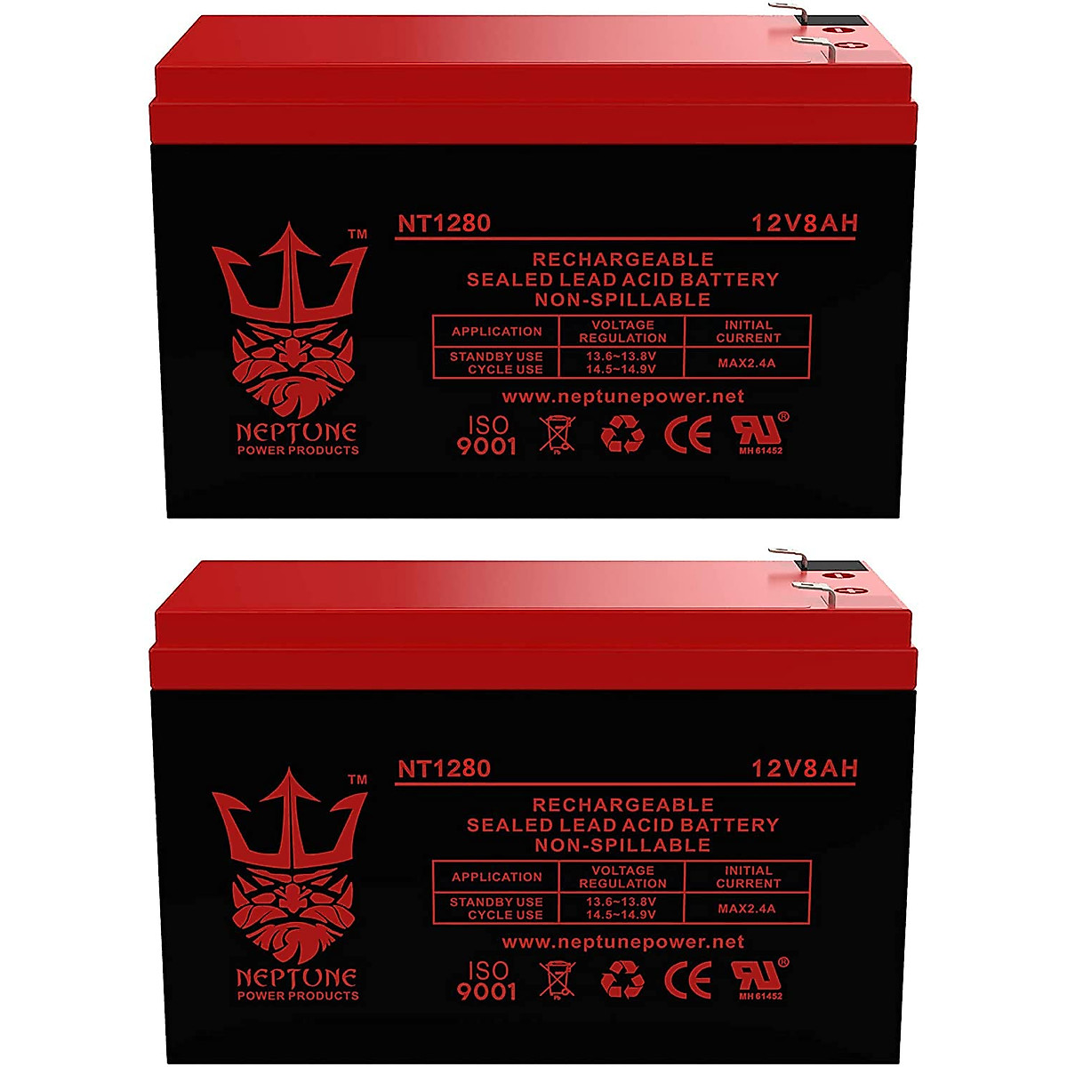 Replacement Batteries for CyberPower CP900AVR Set of 2