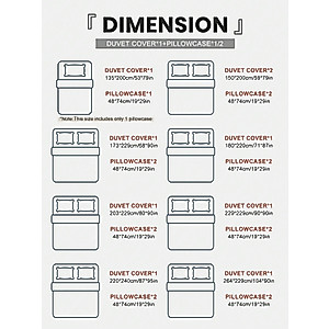 HOMEINNO 2/3pcs Cartoon Duvet Cover Set, Cartoon Room Decor, Soft and Breathable, Cartoon Printed Pattern, Fits Twin Full King Queen Bed, Gifts 02 (Queen - 90 * 90 inches)