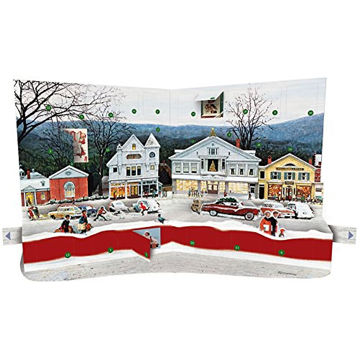 Norman Rockwell Pop-up Advent Calendar