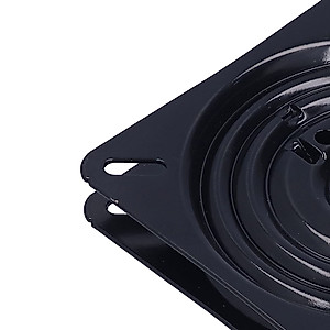 7“ Lazy Susan Turntable Bar Stool Swivel Plate Automatic Rebound Stool Rotating Base Chair Turntable Base for Home Bar Office Furniture Replacement