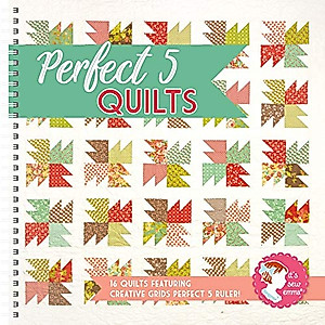 Perfect 5 Quilts Bundle- Creative Grids Perfect 5 Ruler and Perfect 5 Quilts Pattern Book