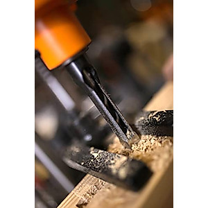 WEN 43013 5-Amp Cast Iron Bench Mortiser with Chisel Bit Set