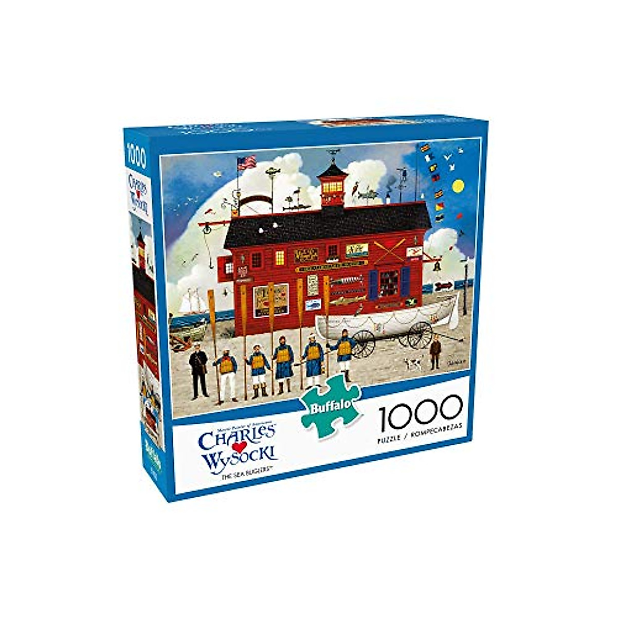 Buffalo Games - Charles Wysocki - The Sea Buglers - 1000 Piece Jigsaw Puzzle