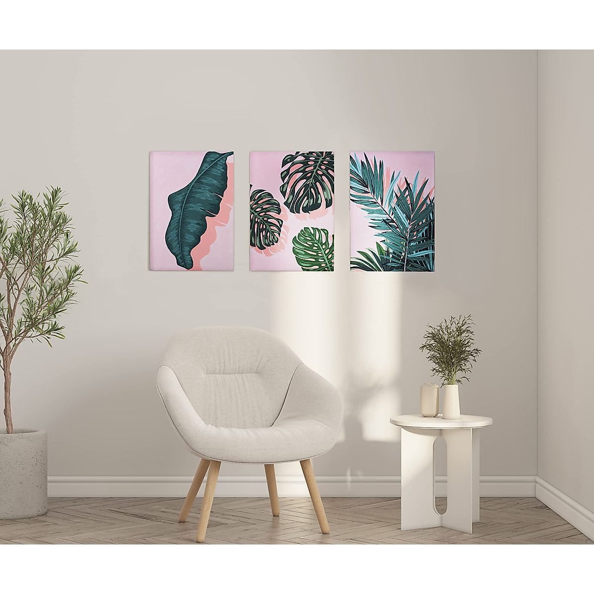 Dabble™ Premium Paint by Numbers Kit for Adults Beginners, Quality Painting by Numbers for Adults on Canvas Frame, Flowers, Plants, Gift - Plant Life